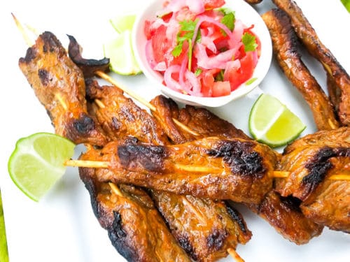 Chuzos de Carne - Mexican Appetizers and More!