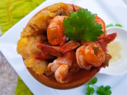 Mofongo con Camarones - Mexican Appetizers and More!