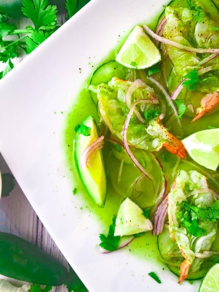 Sango de Camaron (Shrimp Sango) - Mexican Appetizers and More!