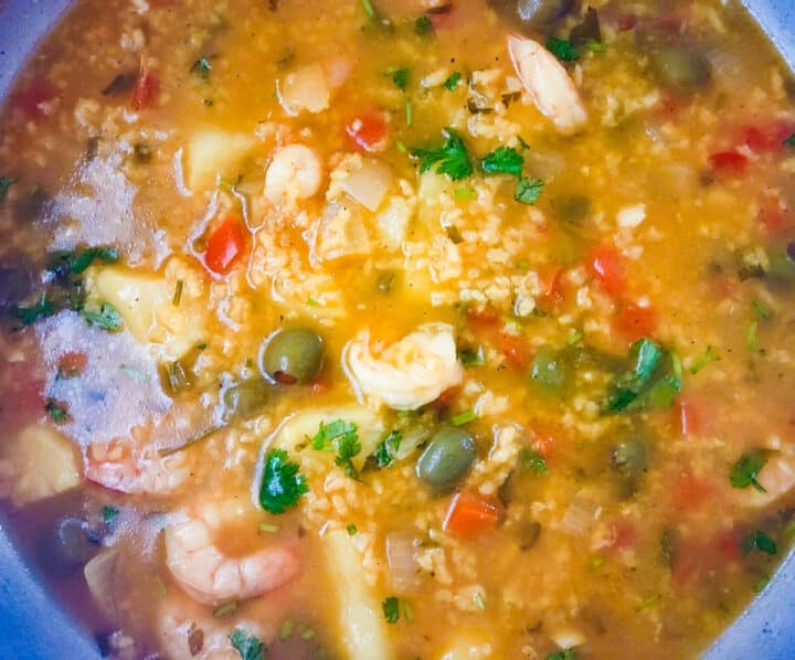 Asopao de Camarones - Mexican Appetizers and More!