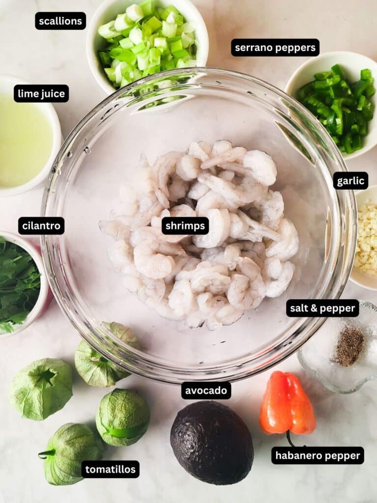 Authentic Ceviche Verde - Mexican Appetizers and More!