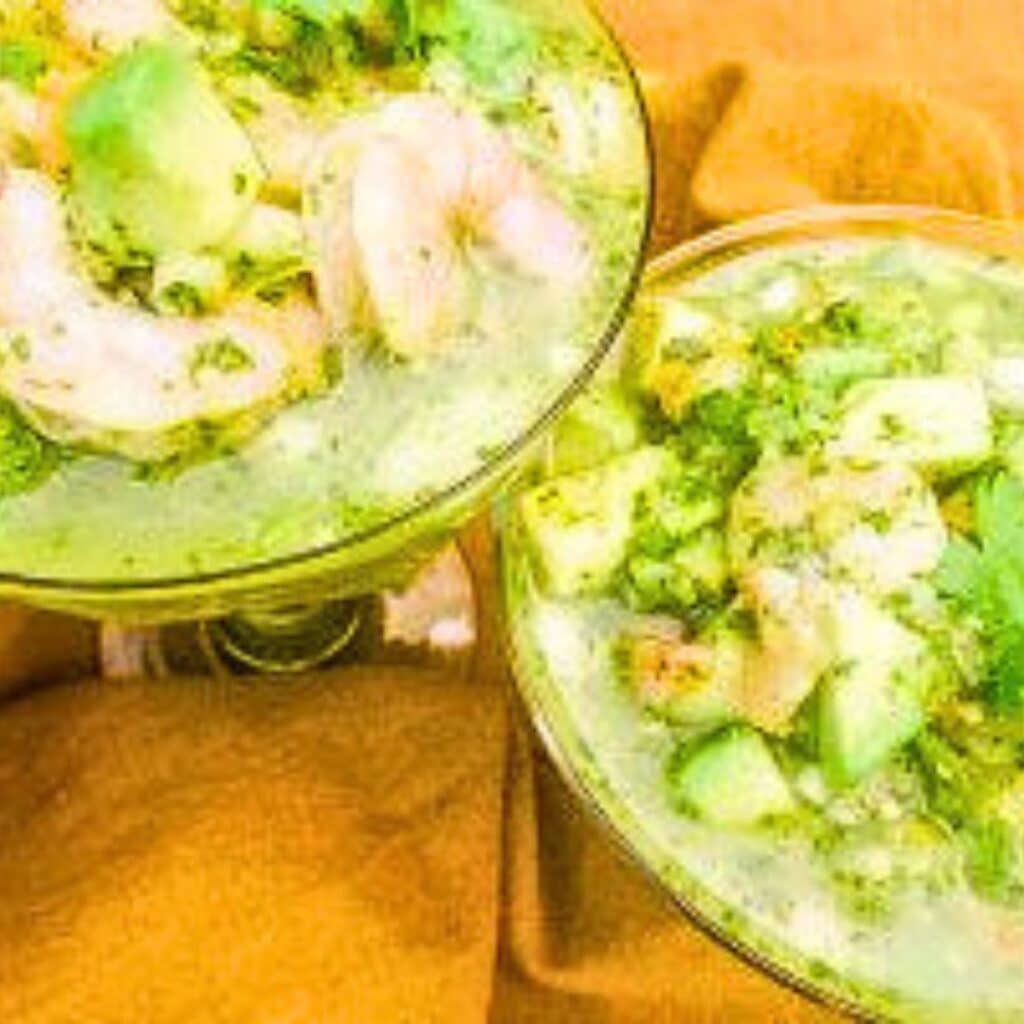 Ceviche Verde-Green Ceviche - Mexican Appetizers and More!