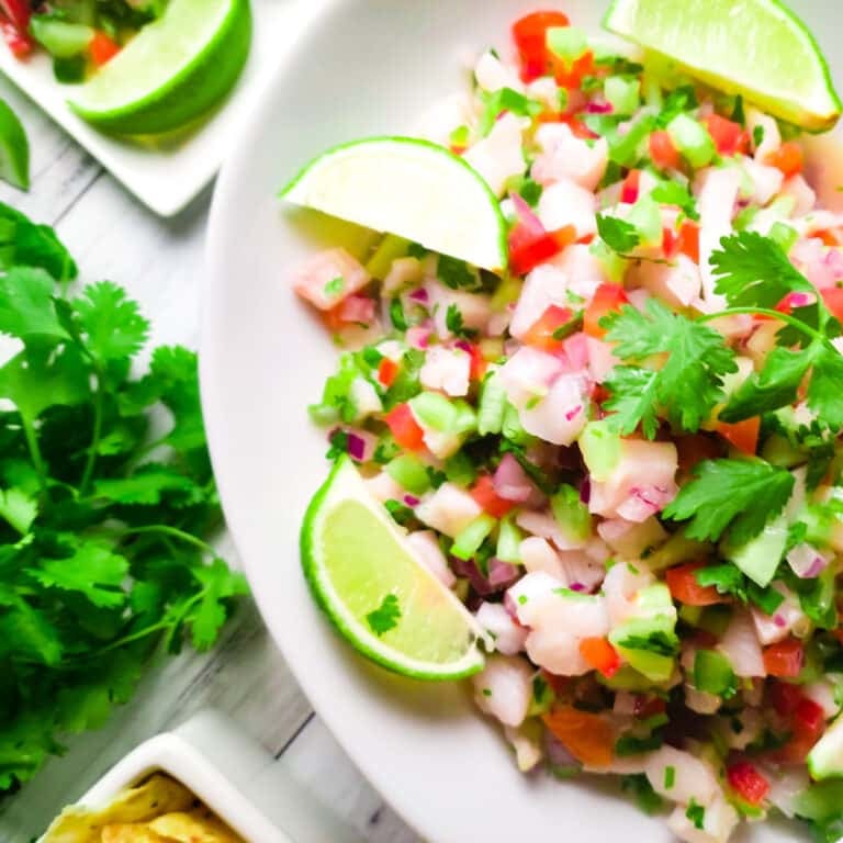 Ceviche de Pescado - Mexican Appetizers and More!
