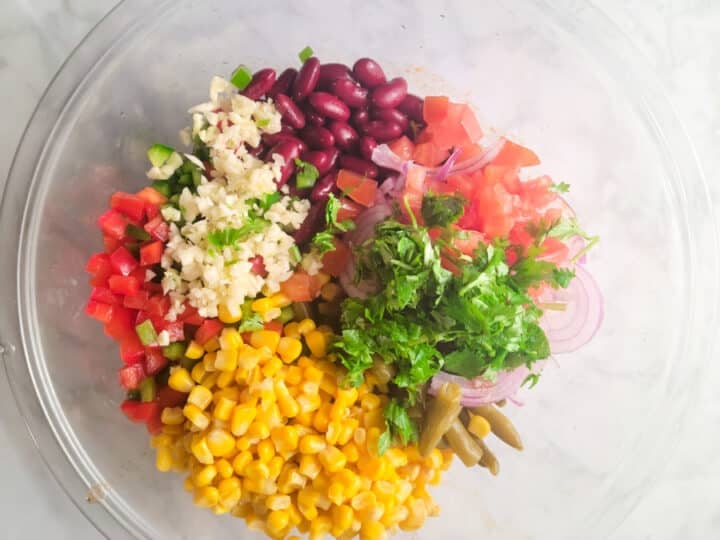Ensalada de Granos - Mexican Appetizers and More!