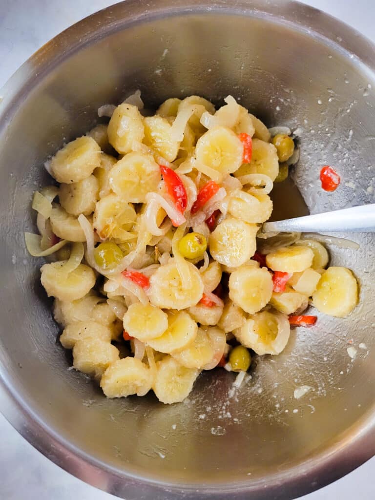 Escabeche de Guineos (Guineitos) - Mexican Appetizers and More!