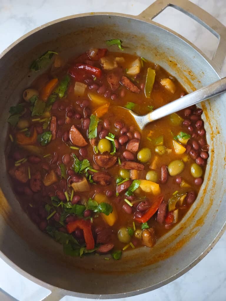 Habichuelas Guisadas (Puerto Rican Stewed Beans) - Mexican Appetizers ...