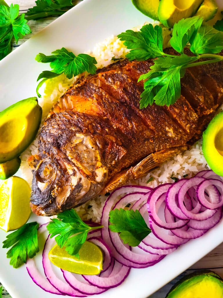 Mojarra Frita (Whole Fried Fish) - Mexican Appetizers and More!