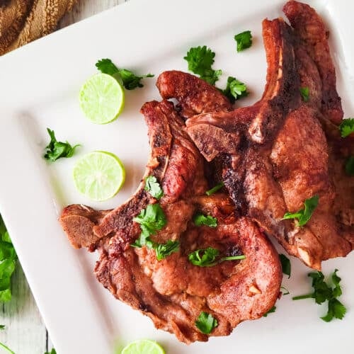 Puerto Rican Fried Pork Chops - Mexican Appetizers and More!