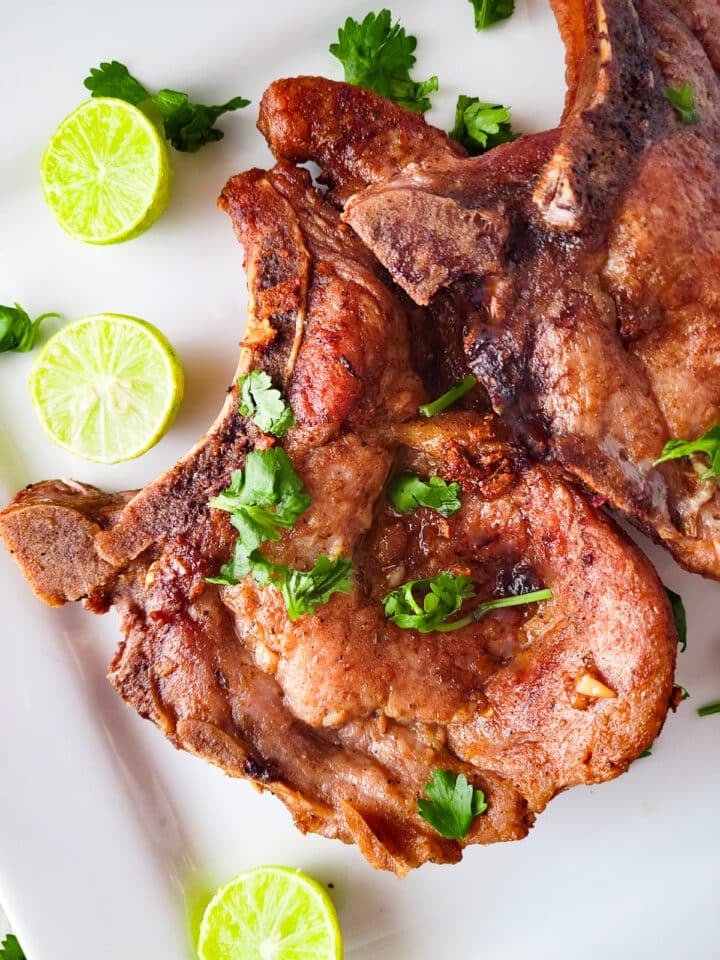 Puerto Rican Fried Pork Chops - Mexican Appetizers and More!