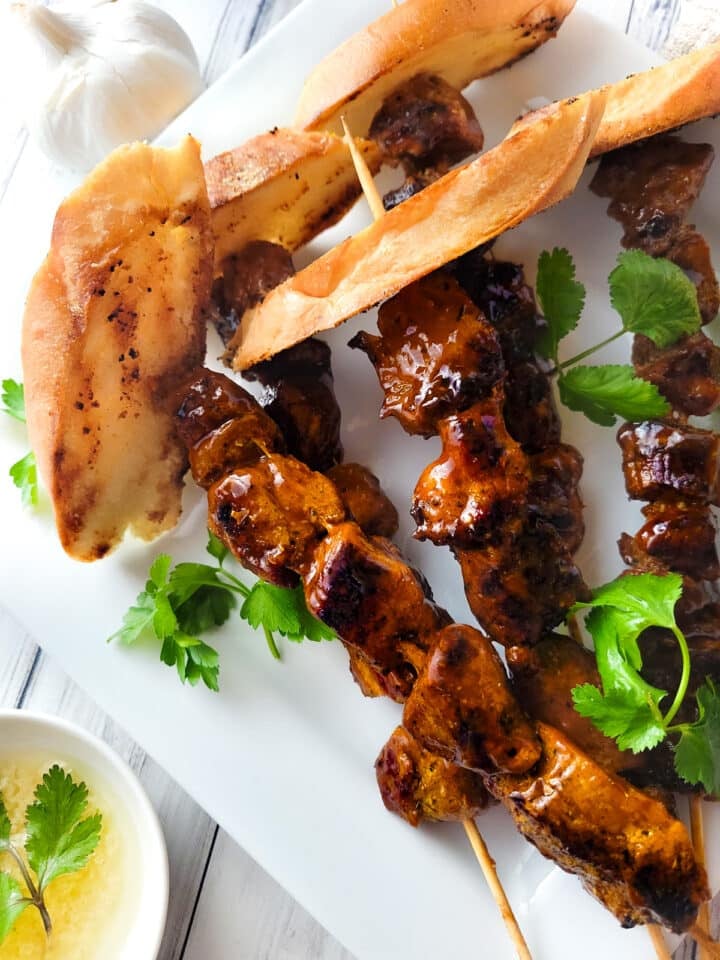 Authentic Puerto Rican Pinchos (Pinchos de Cerdo) - Mexican Appetizers ...