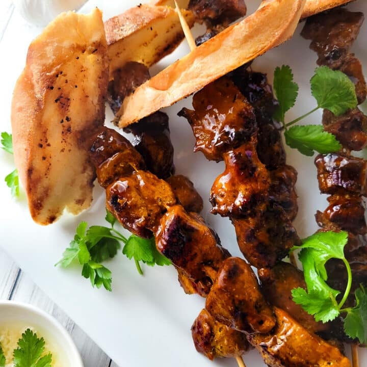 Authentic Puerto Rican Pinchos (Pinchos de Cerdo) - Mexican Appetizers ...
