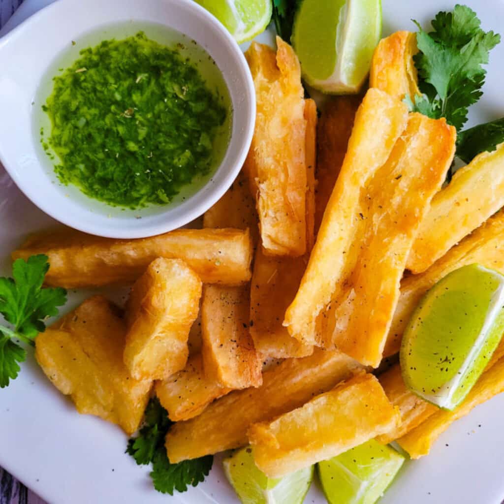 Yuca Frita (Fried Yuca) - Mexican Appetizers and More!