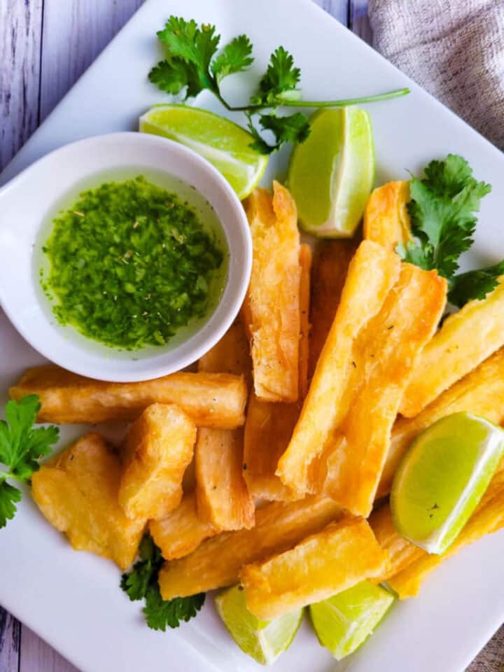 Yuca Frita (Fried Yuca) - Mexican Appetizers and More!